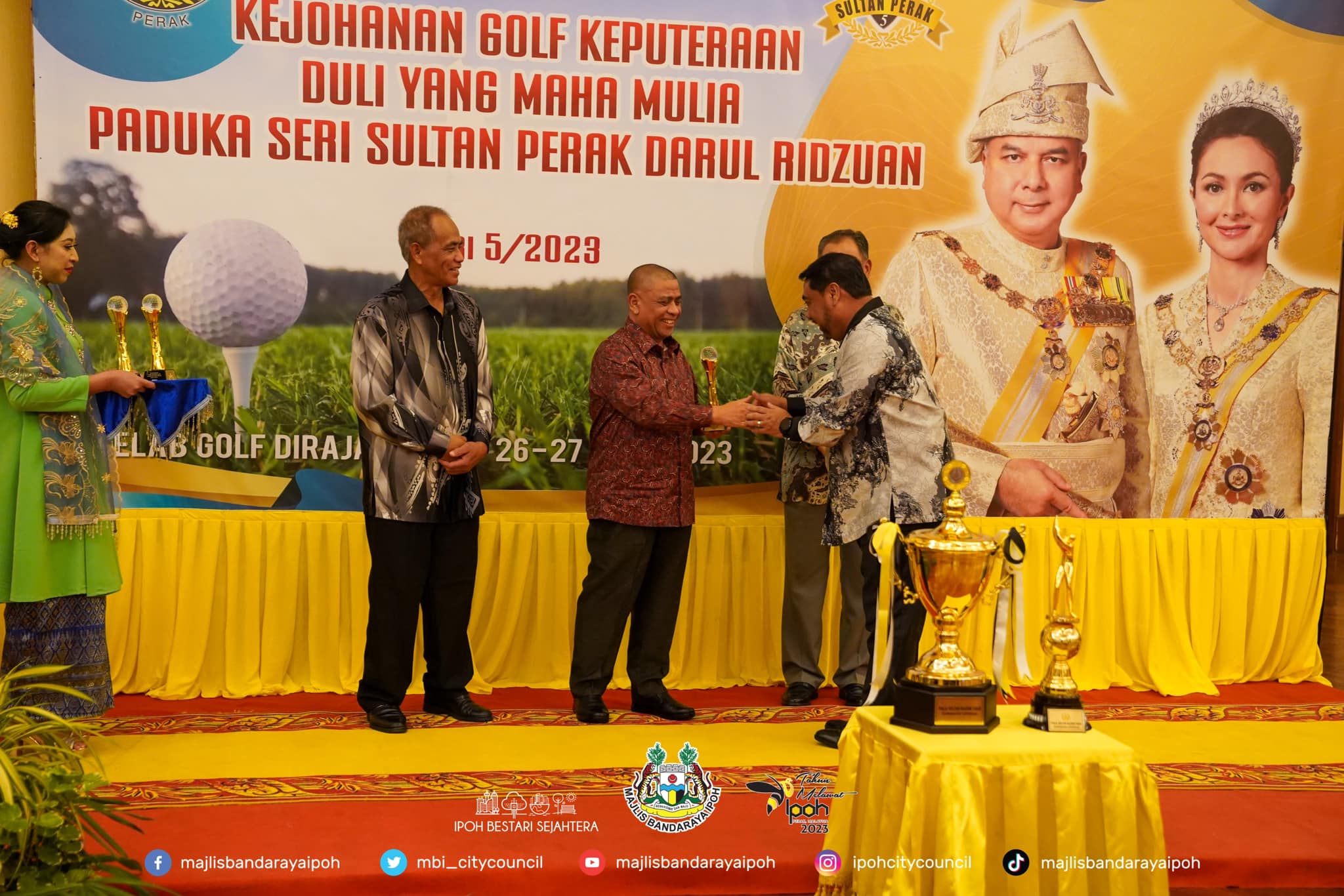 Portal Rasmi Majlis Bandaraya Ipoh - DYMM PADUKA SERI SULTAN PERAK ...