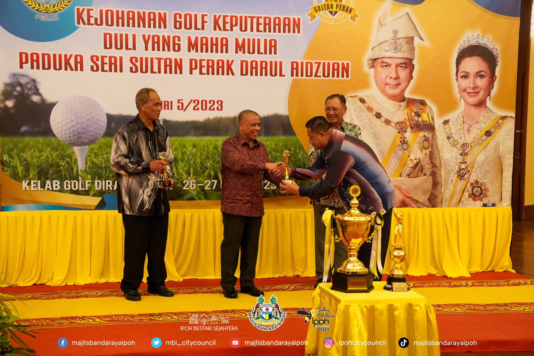 Portal Rasmi Majlis Bandaraya Ipoh - DYMM PADUKA SERI SULTAN PERAK ...