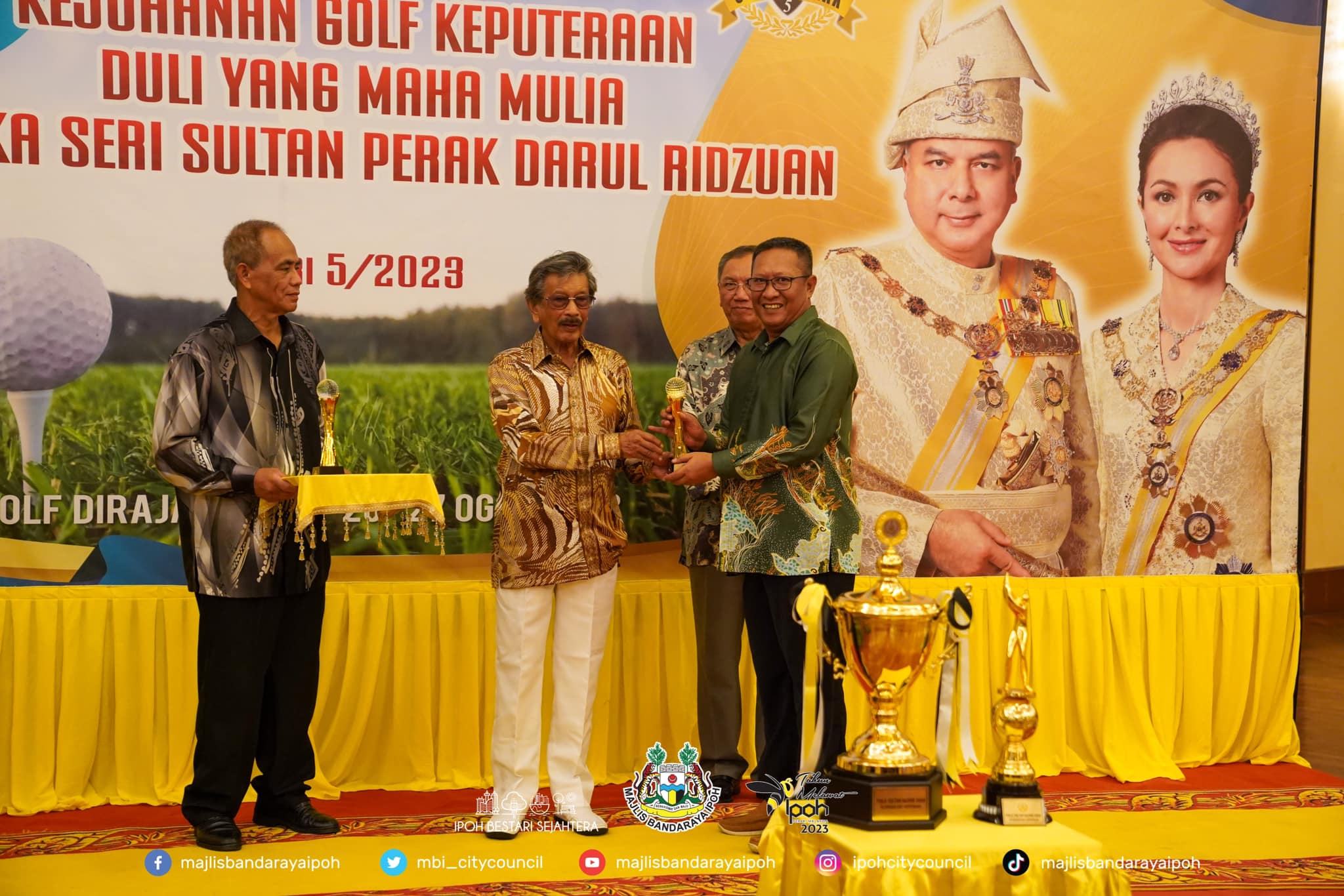 Portal Rasmi Majlis Bandaraya Ipoh - DYMM PADUKA SERI SULTAN PERAK ...