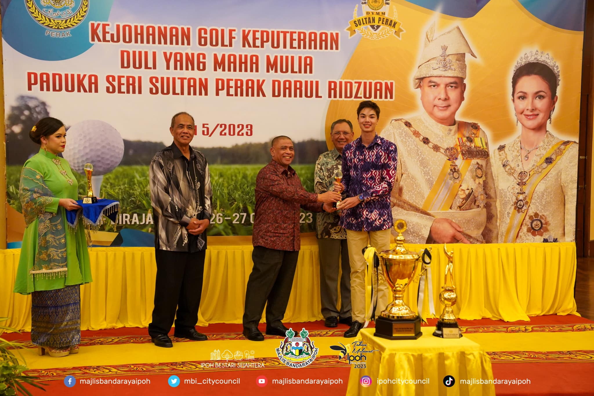 Portal Rasmi Majlis Bandaraya Ipoh - DYMM PADUKA SERI SULTAN PERAK ...