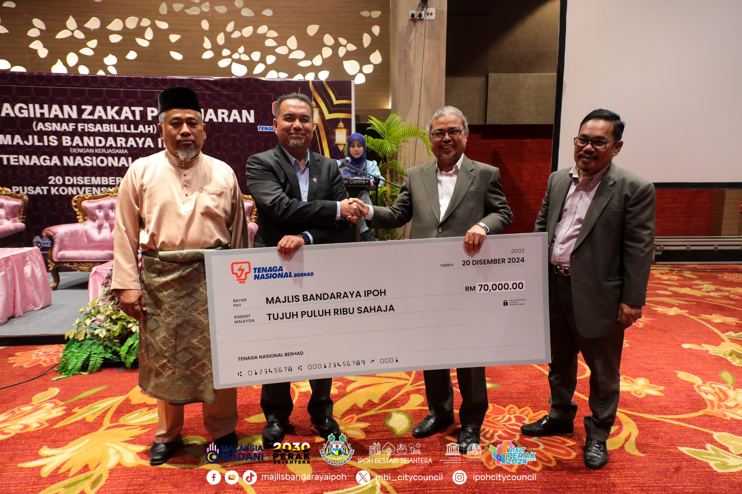 Portal Rasmi Majlis Bandaraya Ipoh - PENYAMPAIAN SUMBANGAN MBI PRIHATIN ...