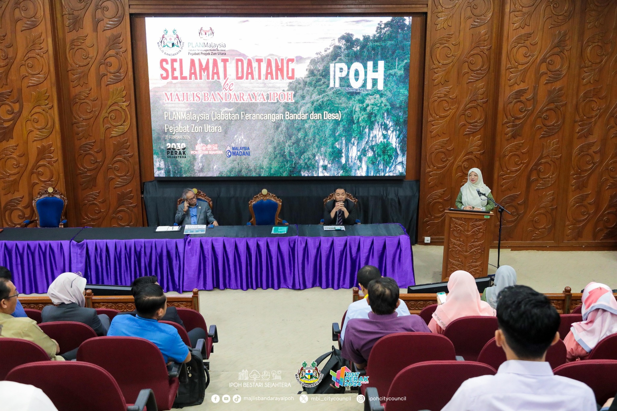 Portal Rasmi Majlis Bandaraya Ipoh - LAWATAN KERJA BAHAGIAN RANCANGAN ...